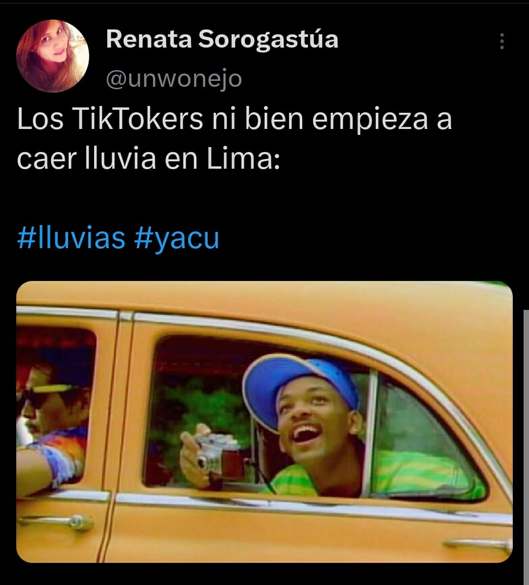 Lluvias En Lima Los Divertidos Memes Que Dejó La Inusual Precipitación 2494