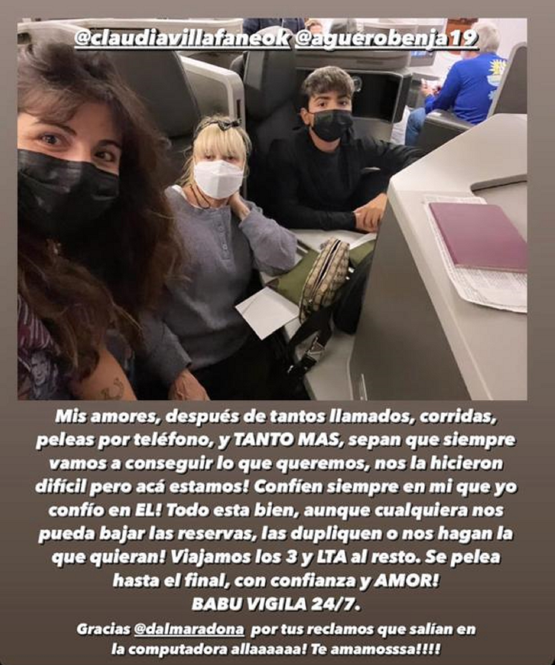 Gianinna Maradona Contó La Odisea Que Atravesó Para Regresar De Miami
