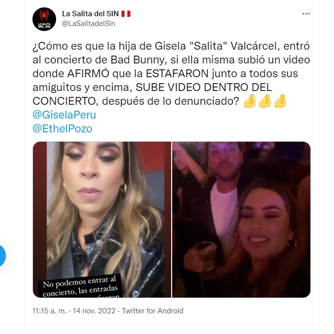 “miles Se Quedaron Afuera” Usuarios Furiosos Con Ethel Pozo Por Entrar Al Show De Bad Bunny