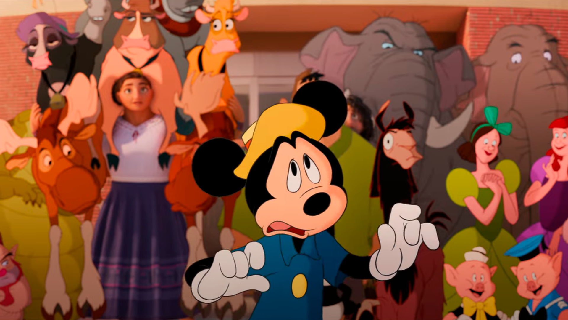 Dibujo De Todos Los Personajes De Disney Juntos