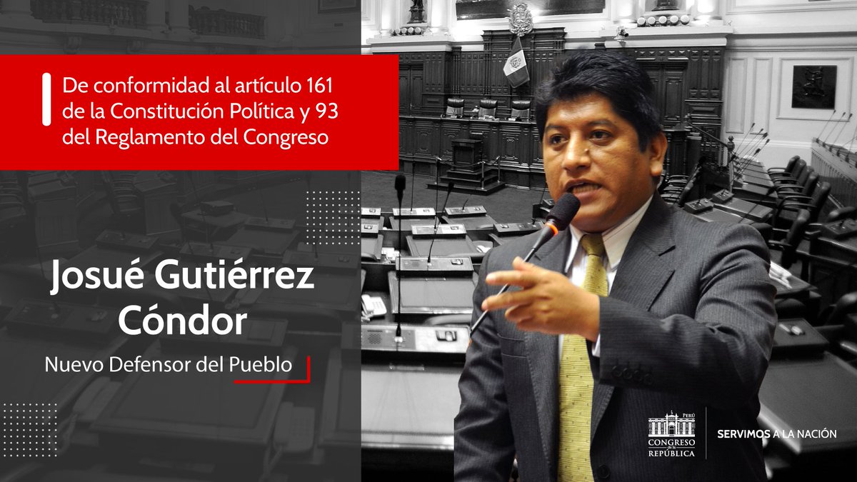 Josué Gutiérrez El Perfil Y Hoja De Vida Del Nuevo Defensor Del Pueblo 9792