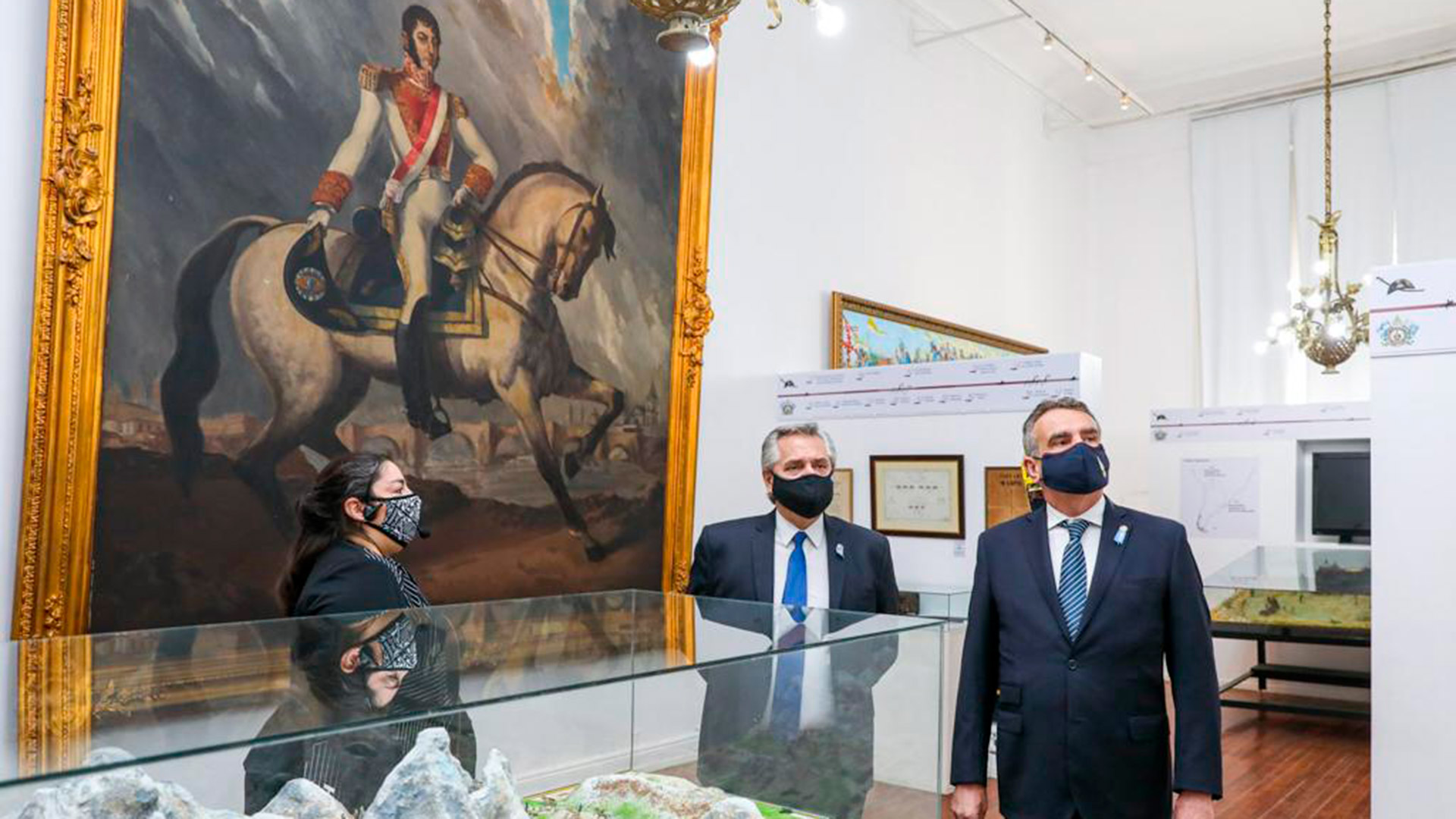 En El Homenaje A San Martín Alberto Fernández Comparó La