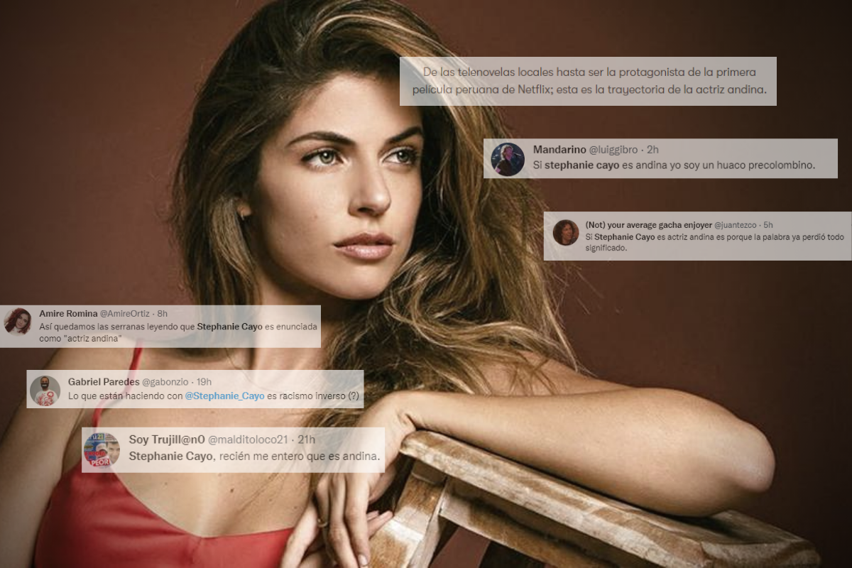 Stephanie Cayo 被《vogue》描述为 安第斯女演员”，并在 Twitter 上进行了全面讨论 Infobae