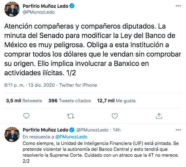 La Disputa Entre El Senado Y Banxico Salinas Pliego Y La Advertencia