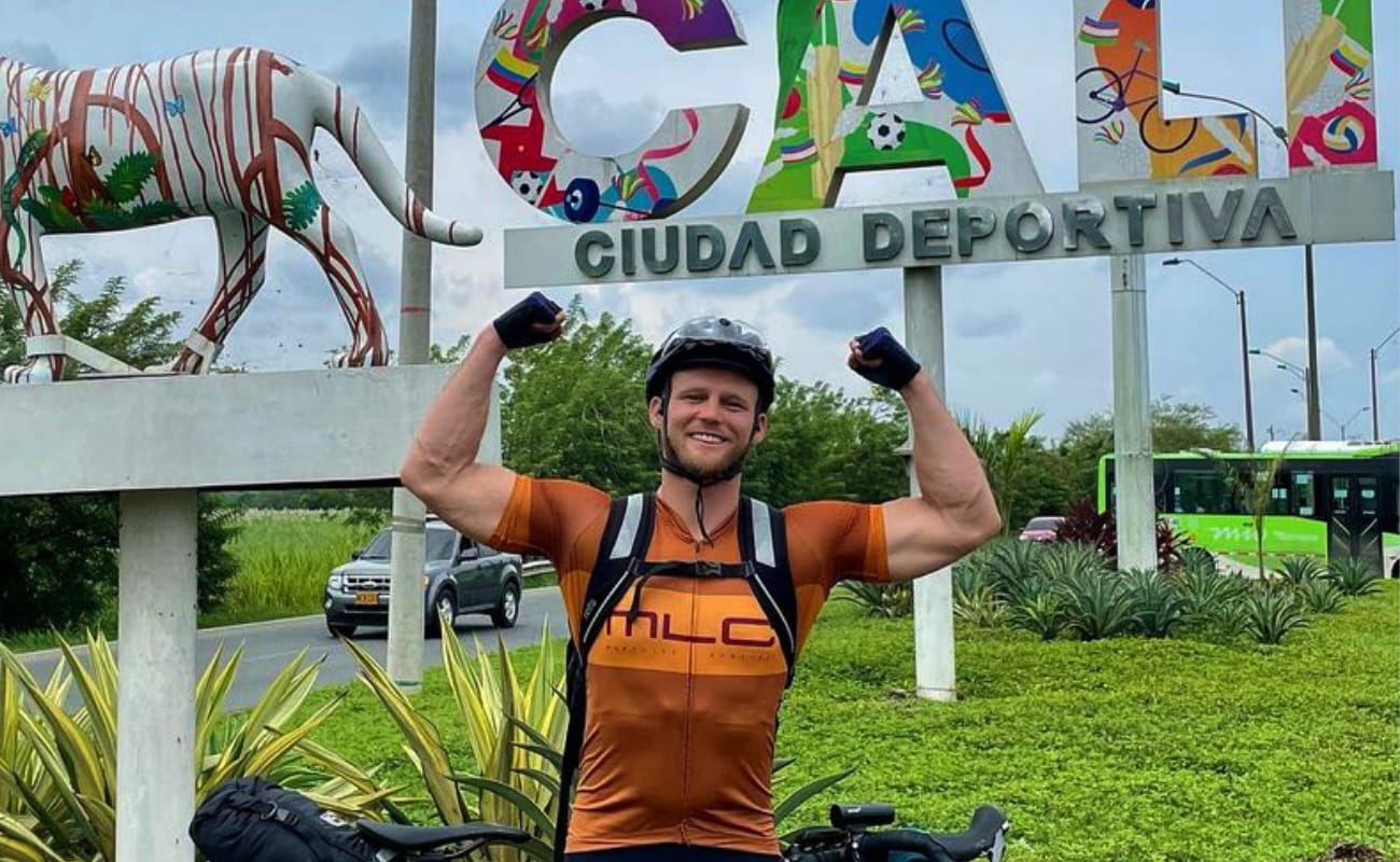Por qué el youtuber alemán Dominic Wolf pospuso su sueño de recorrer ...