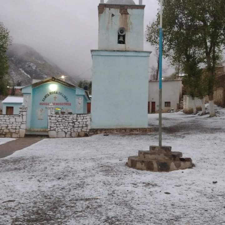 Un Paisaje Atípico Una Ciudad De Jujuy Se Pintó De Blanco Por Una 3843