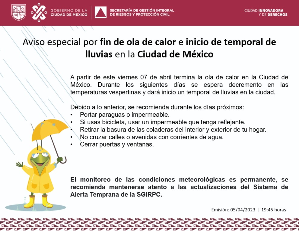 Calor Y Lluvias Así Será El Clima En Cdmx Durante Los Próximos Días De