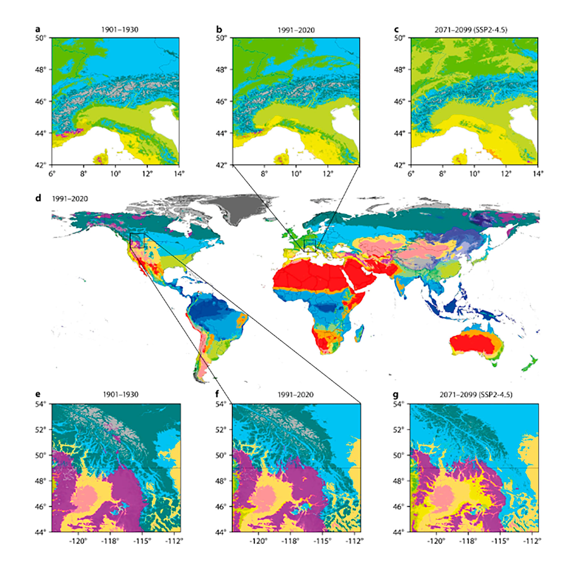 Mapa Climático Del Mundo