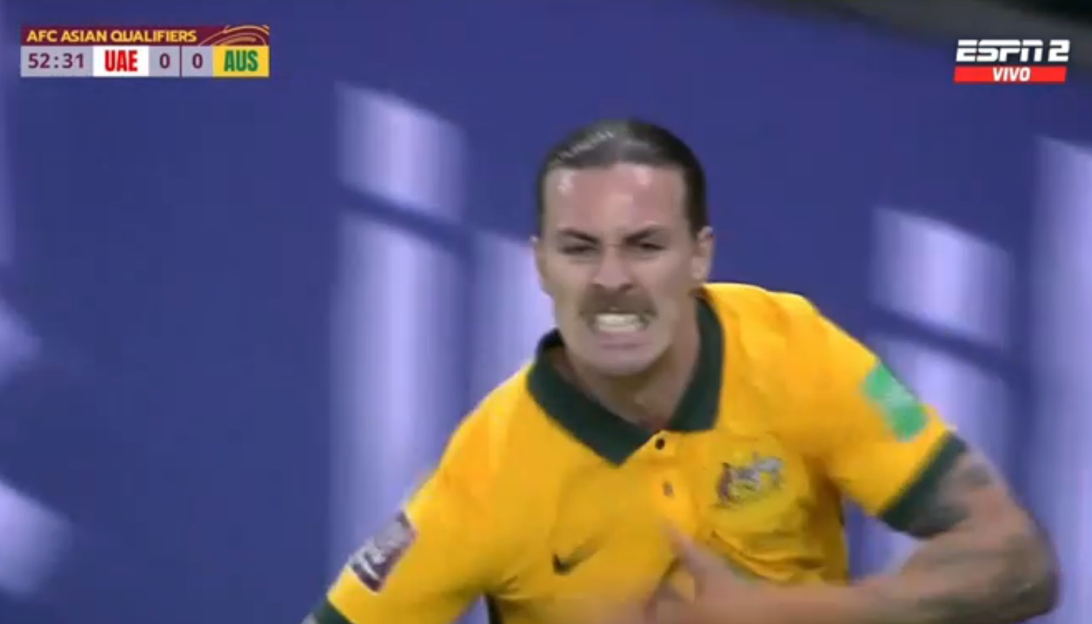 Gol De Australia A Emiratos Árabes Unidos Tras Un Gran Desborde Por La
