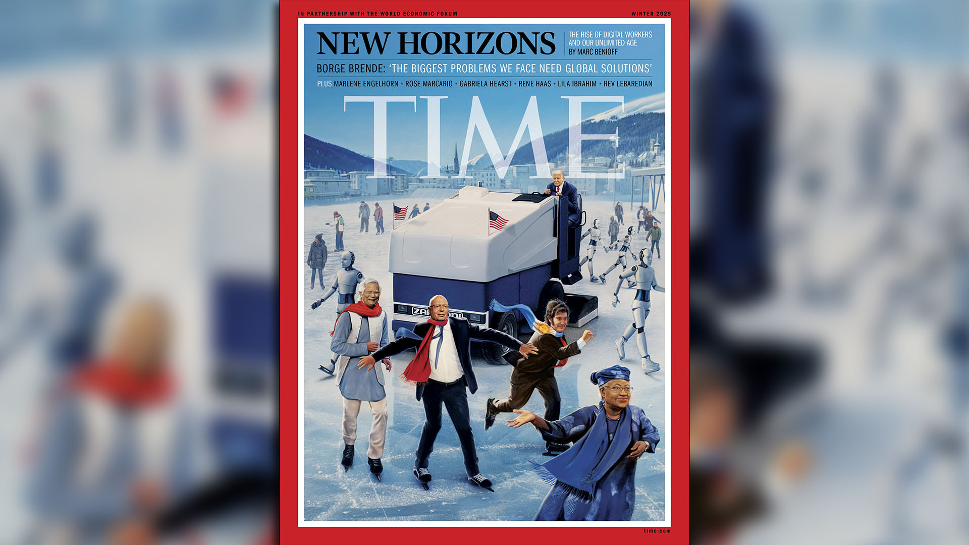 Modelo De Capa De Revista Time