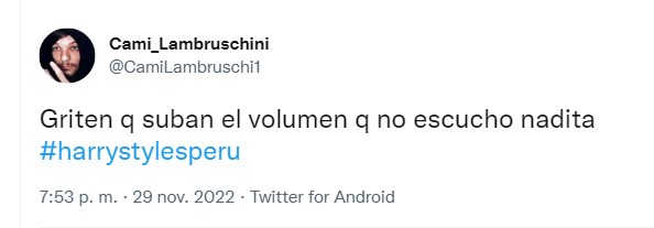 Harry Styles En Lima Reportan Problemas Con El Sonido En El Concierto Del Ex One Direction