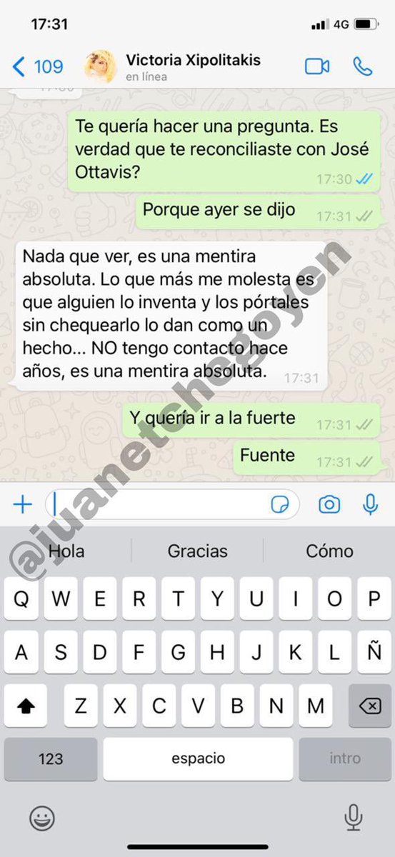 Vicky Xipolitakis Se Enfureció Tras Los Rumores De Reconciliación Con 1968