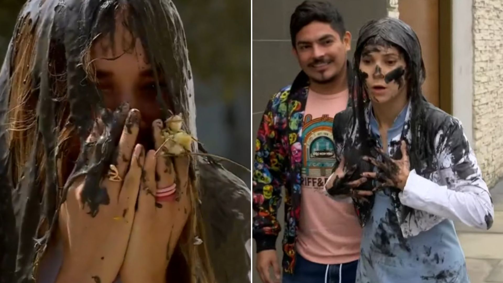 María Grazia Gamarra Debutó En ‘al Fondo Hay Sitio Y Fue Empapada Con