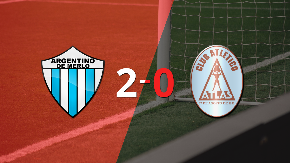 En Su Casa Argentino De Merlo Derrotó Por 2 0 A Atlas Infobae