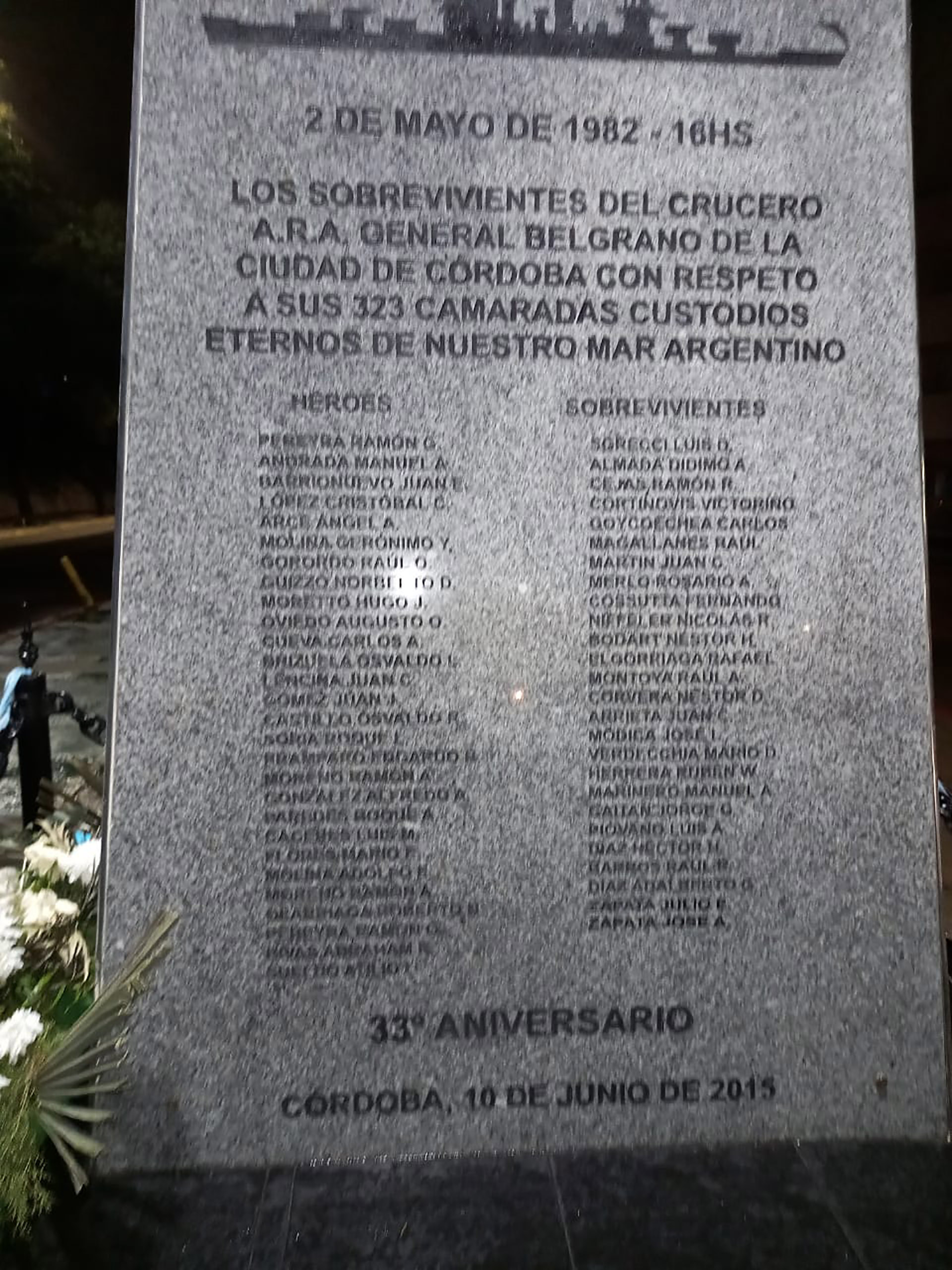 Polémica Por Una Placa De Reconocimiento A Los Caídos En Malvinas En 5752