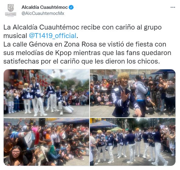 K Pop T1419 Grabó Un Video En Zona Rosa Y Agradeció El Apoyo De La 5833