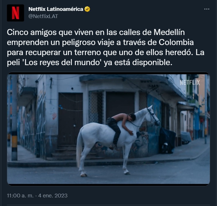 ‘los Reyes Del Mundo Ya Está Disponible En Netflix Infobae