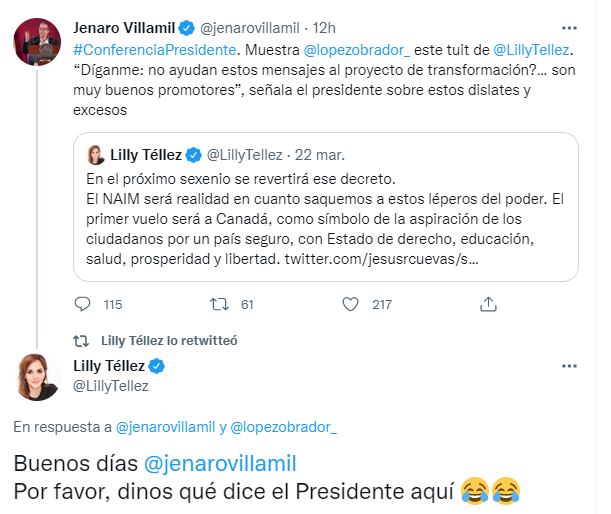 Jenaro Villamil Tundió A Lilly Téllez Por Criticar A Amlo “con Sentido