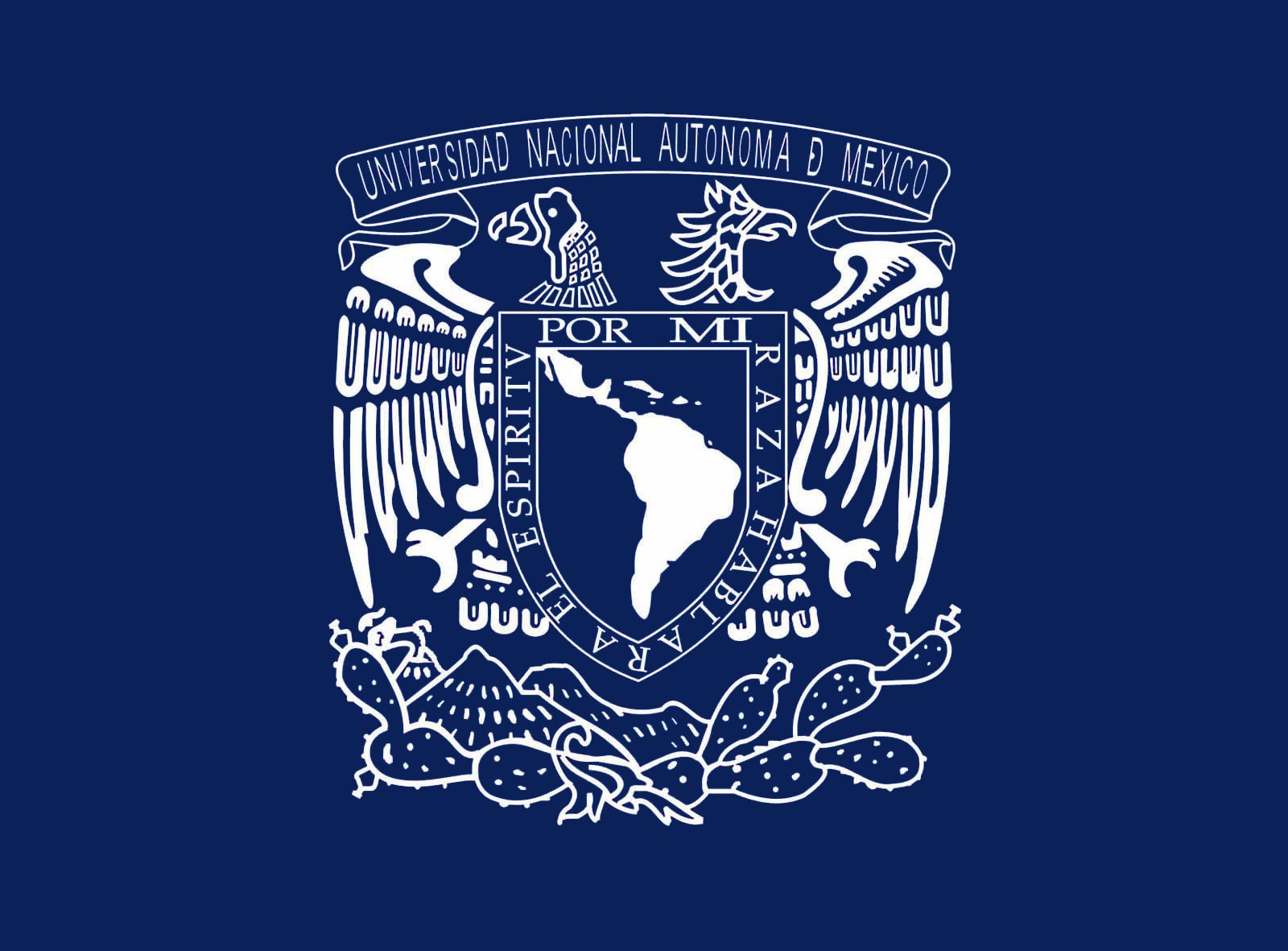 Unam Escudo Sin Fondo
