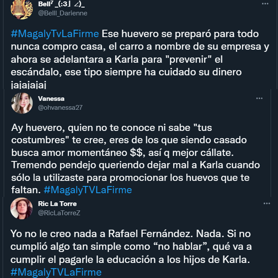 Rafael Fernández Es Duramente Criticado Por Hablar Sobre Karla Tarazona En Entrevista Mejor