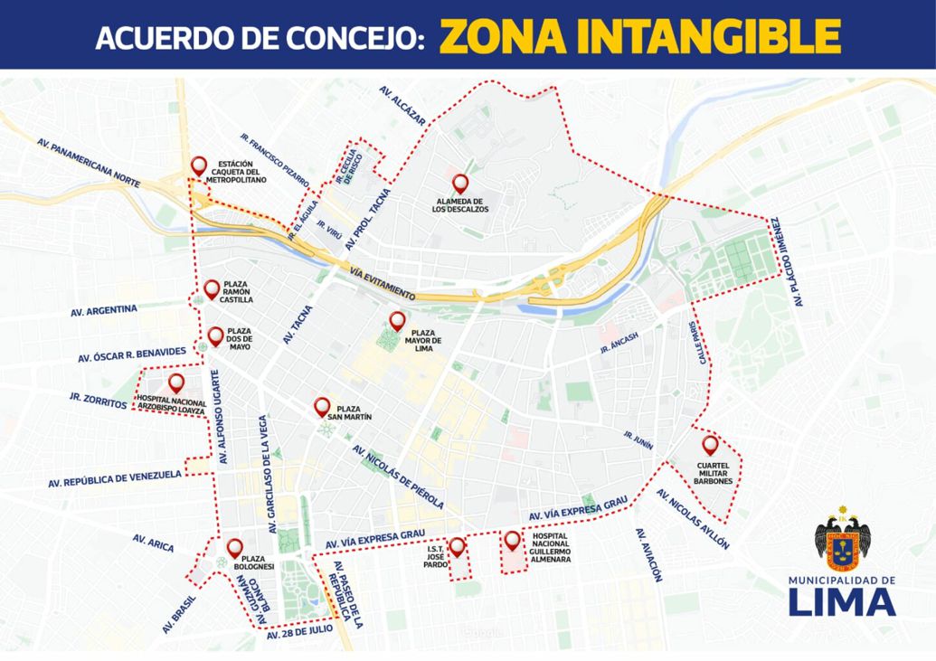 Estas Son Las Zonas Del Centro De Lima En Las Que Está Prohibido
