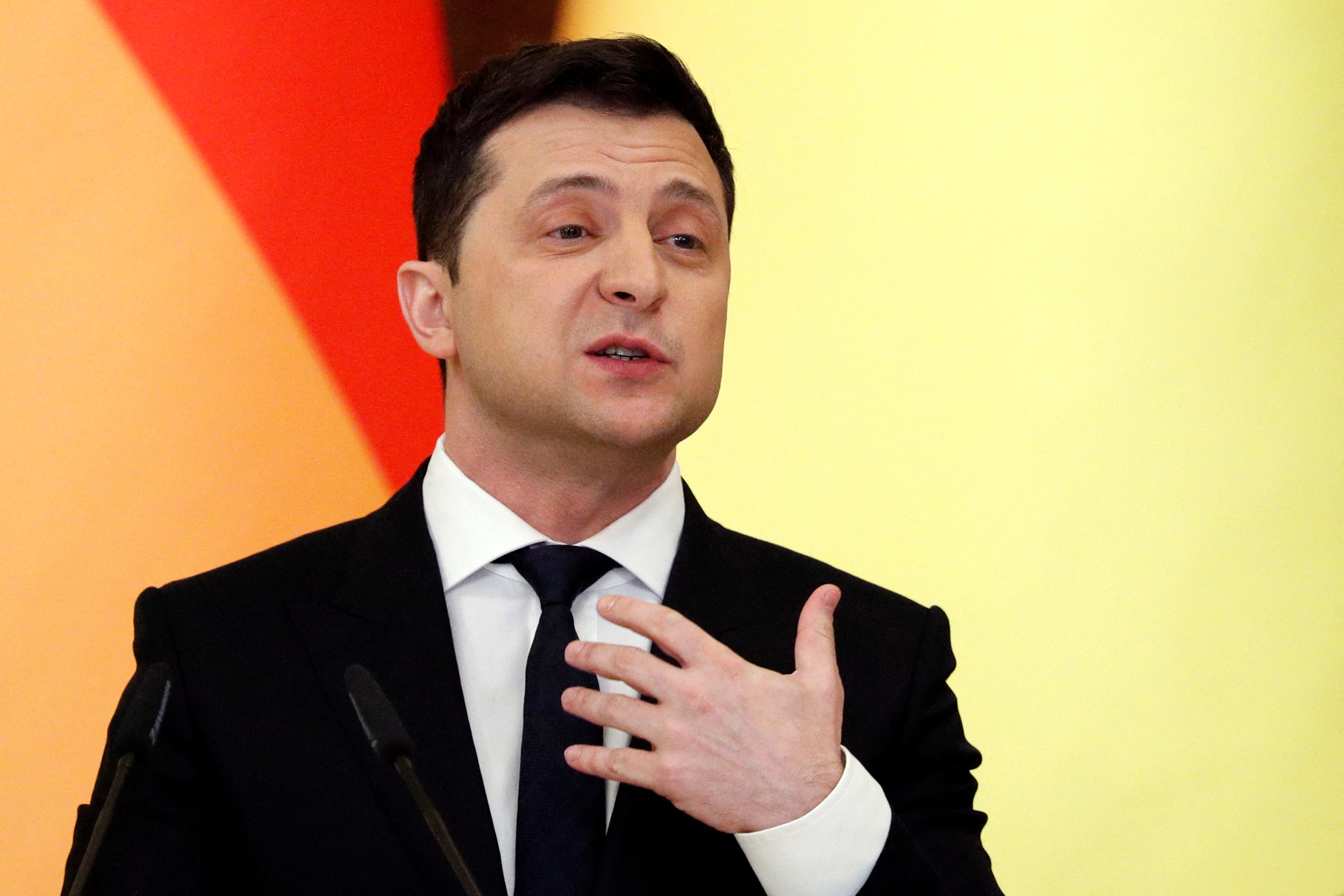 El Presidente De Ucrania Reiteró El Pedido Para Unirse A La Otan Ante 2296