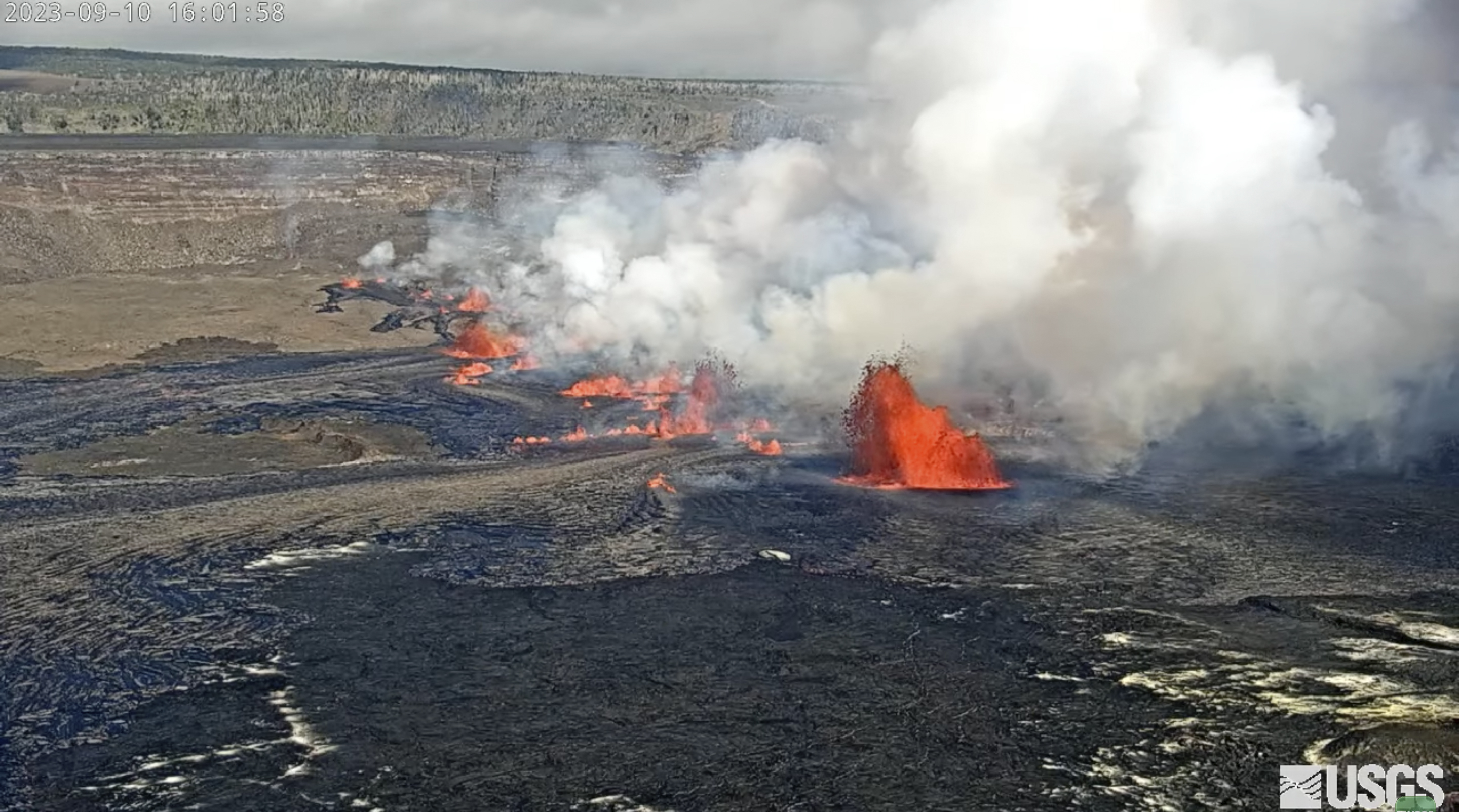 Erupciones Del Volcán Loihi El Volcán Kilauea Entró En Erupción En