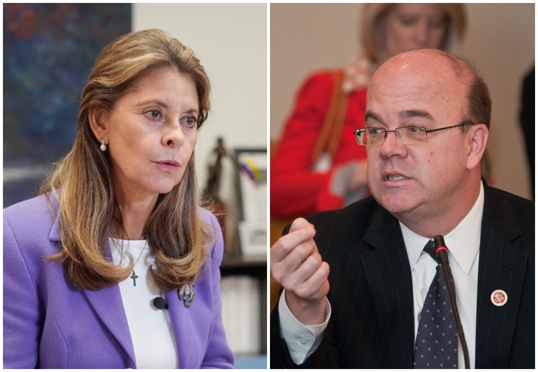 Marta Lucía Ramírez Se Reunió Con Jim Mcgovern Principal Crítico Del