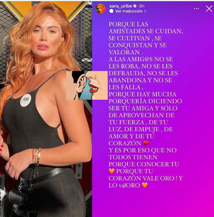 A Qué Saben Los Besos De Sara Uribe Esto Fue Lo Que Respondió La