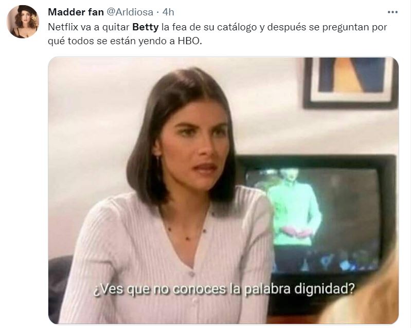 Los Mejores Memes Que Dejó La Salida De Yo Soy Betty La Fea” Del Catálogo De Netflix Infobae