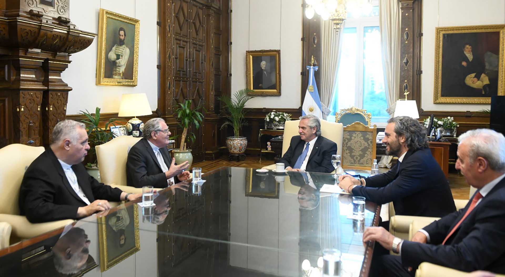 La Iglesia Le Expresó A Alberto Fernández Su Preocupación Por La