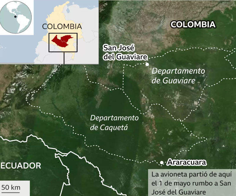 Mapa De La Selva Amazónica Para Niños