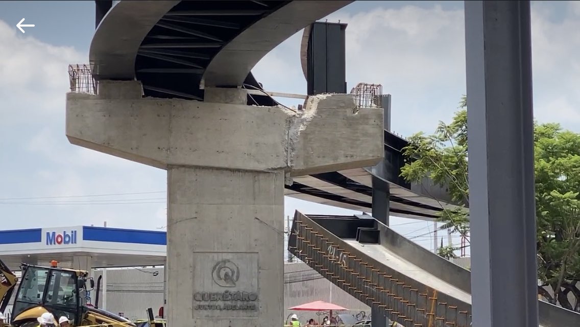 Pese A Colapso De Trabe El Puente “sombrerete” En Querétaro Seguirá En Construcción Pero