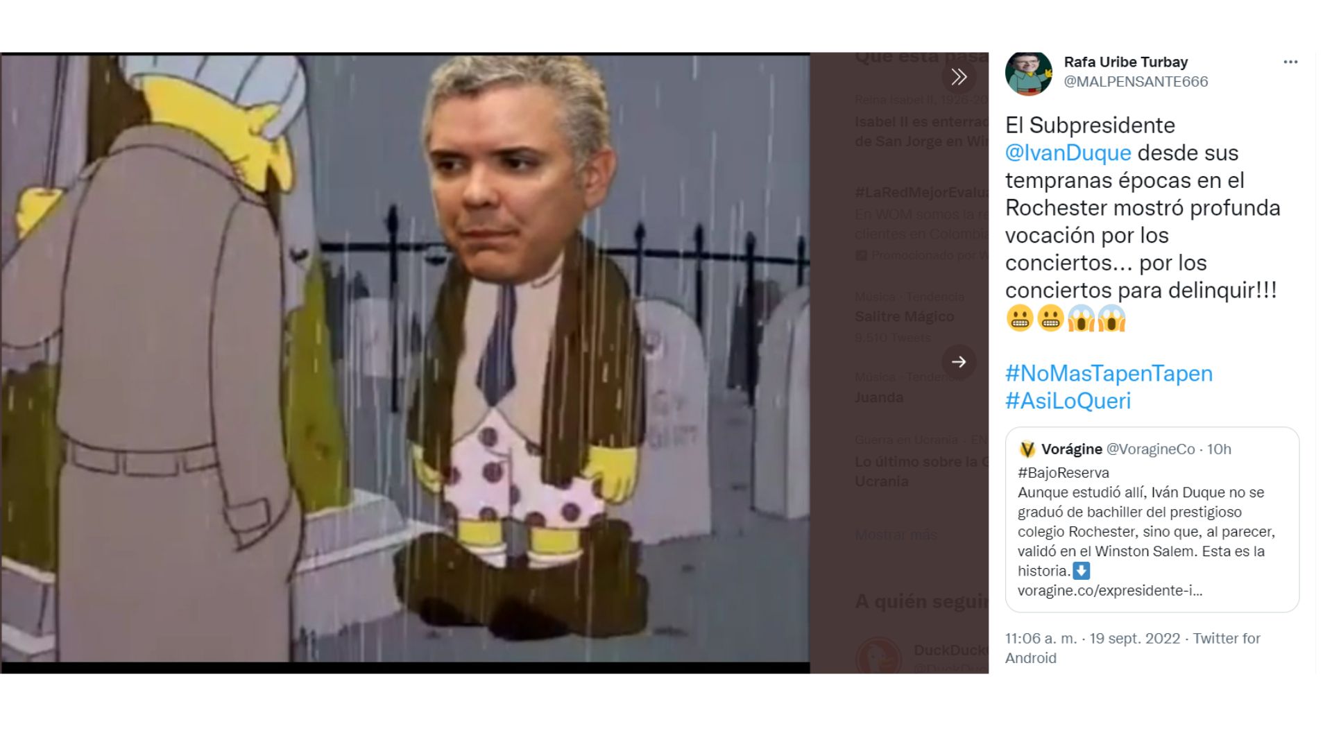 Los Memes Sobre La Validación De Ivan Duque Infobae 2473