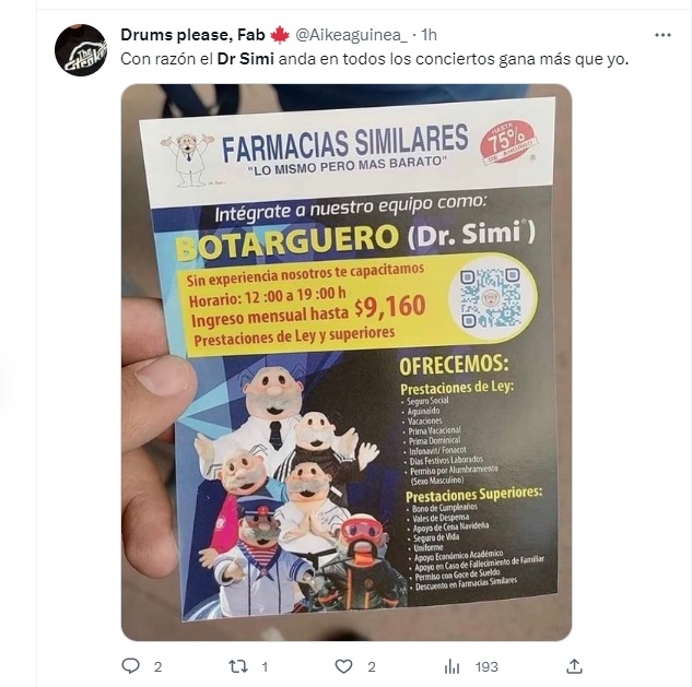 Por Qué El Sueldo De Una Botarga Del Dr Simi Generó Burlas Debate Y Críticas En Twitter Infobae