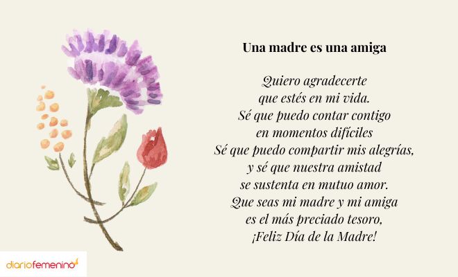 Poemas Dia De Las Madres Cortos Para Dedicar 180 Frases Cortas