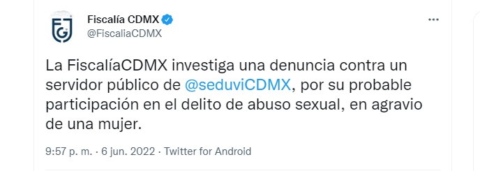 Cdmx Destituyeron De Su Cargo A Titular De La Seduvi Por Acusaciones