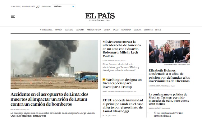Prensa Extranjera Informa Sobre La Tragedia En El Aeropuerto Jorge Chávez Donde Murieron Dos