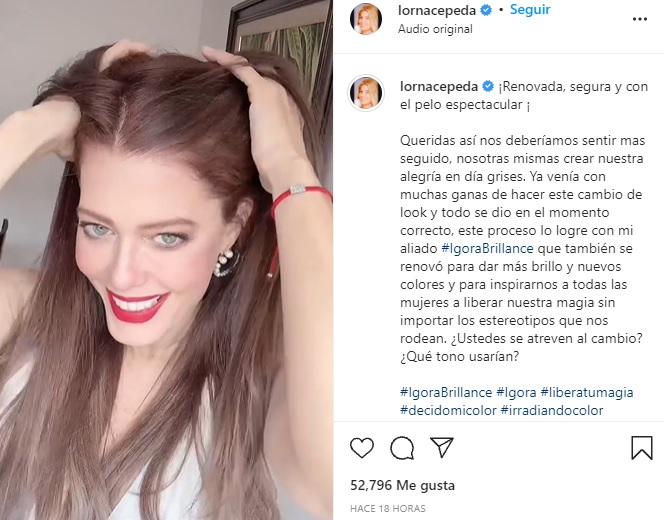 Lorna Cepeda Se Despidió Del Rubio Y Cambió Radicalmente De Look Infobae