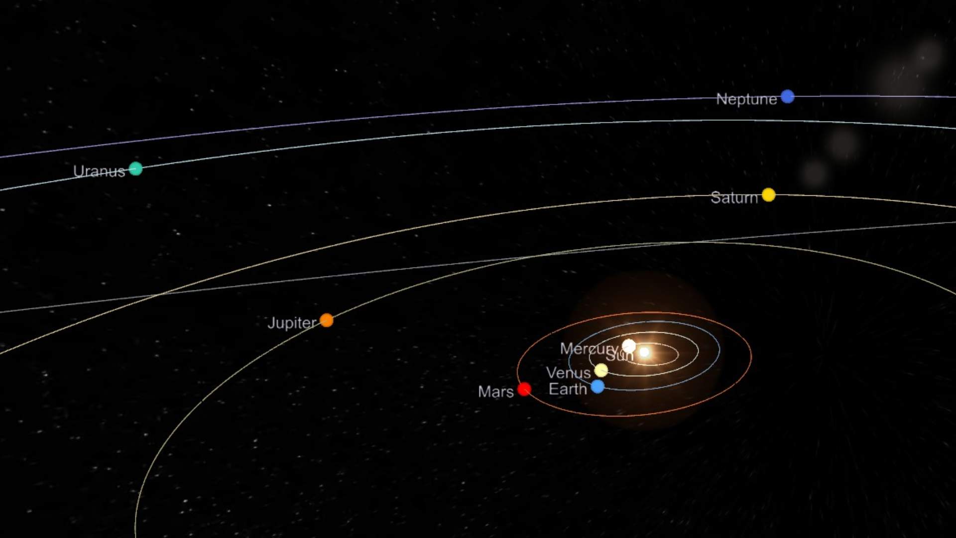 Vistas Del Sistema Solar Real De Qué Color Es Realmente Cada Planeta?