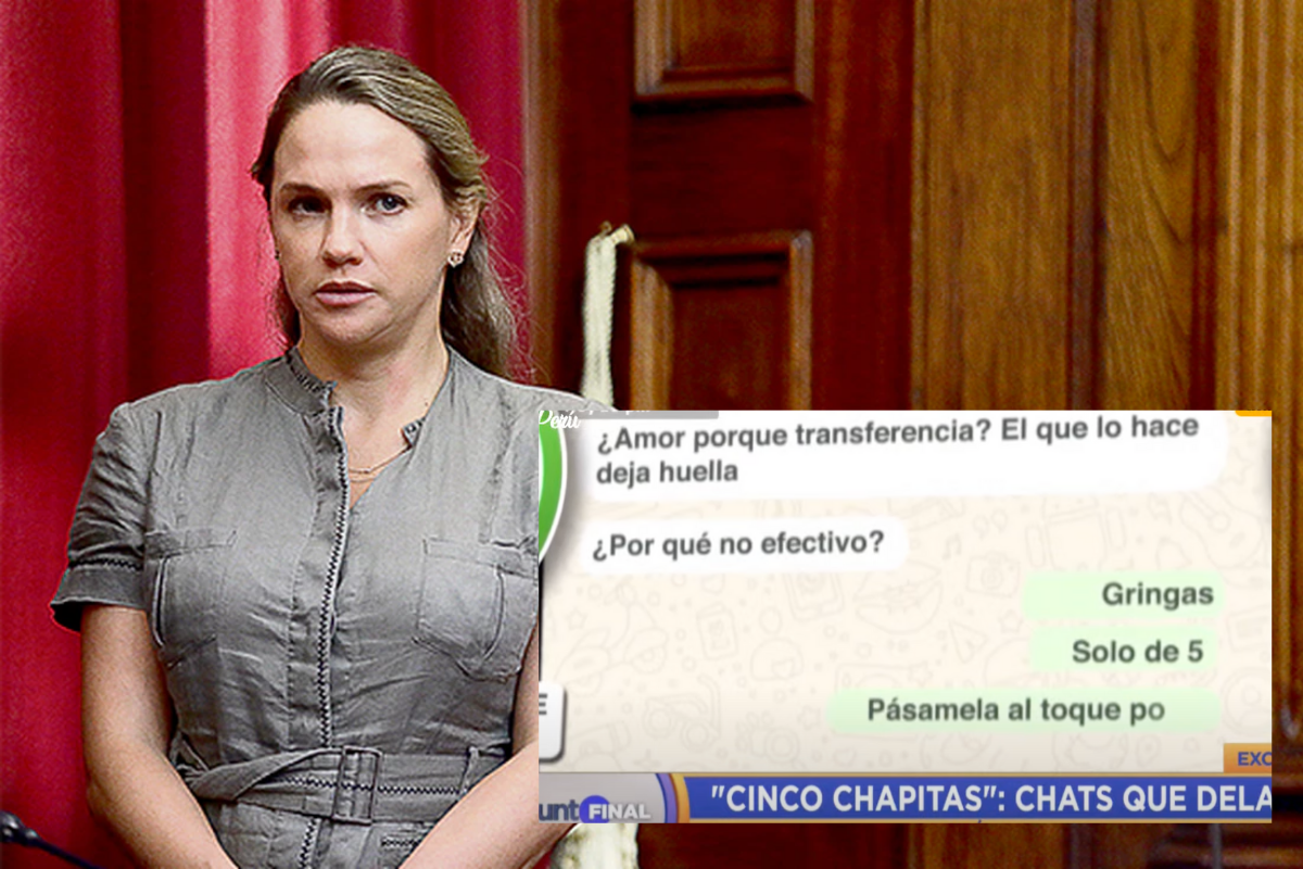 Luciana León y los chats de “chapitas” confirmarían que está ...