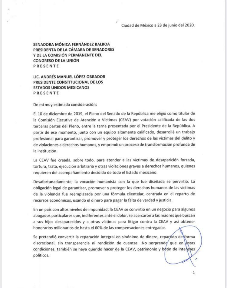 Mara Gómez Pérez Renunció A La Ceav Acusó Pérdida De La “vocación 3966