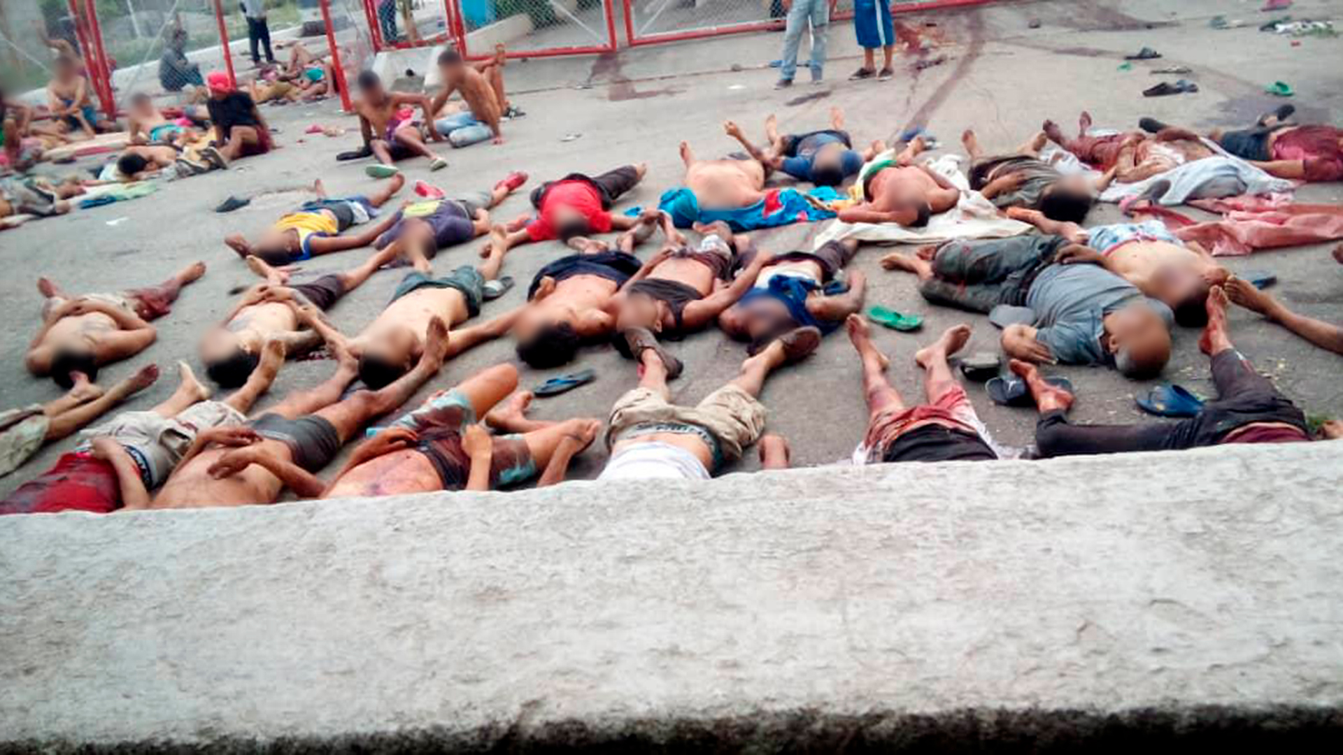 Las Dramáticas Fotos De La Masacre Del Régimen De Maduro En La Cárcel De Guanare Donde