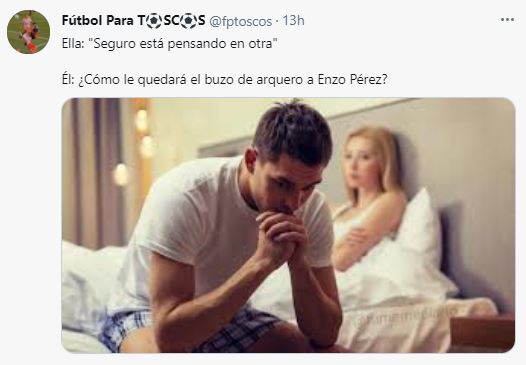 Enzo Pérez Será El Arquero De River Ante Independiente Santa Fe Y Los