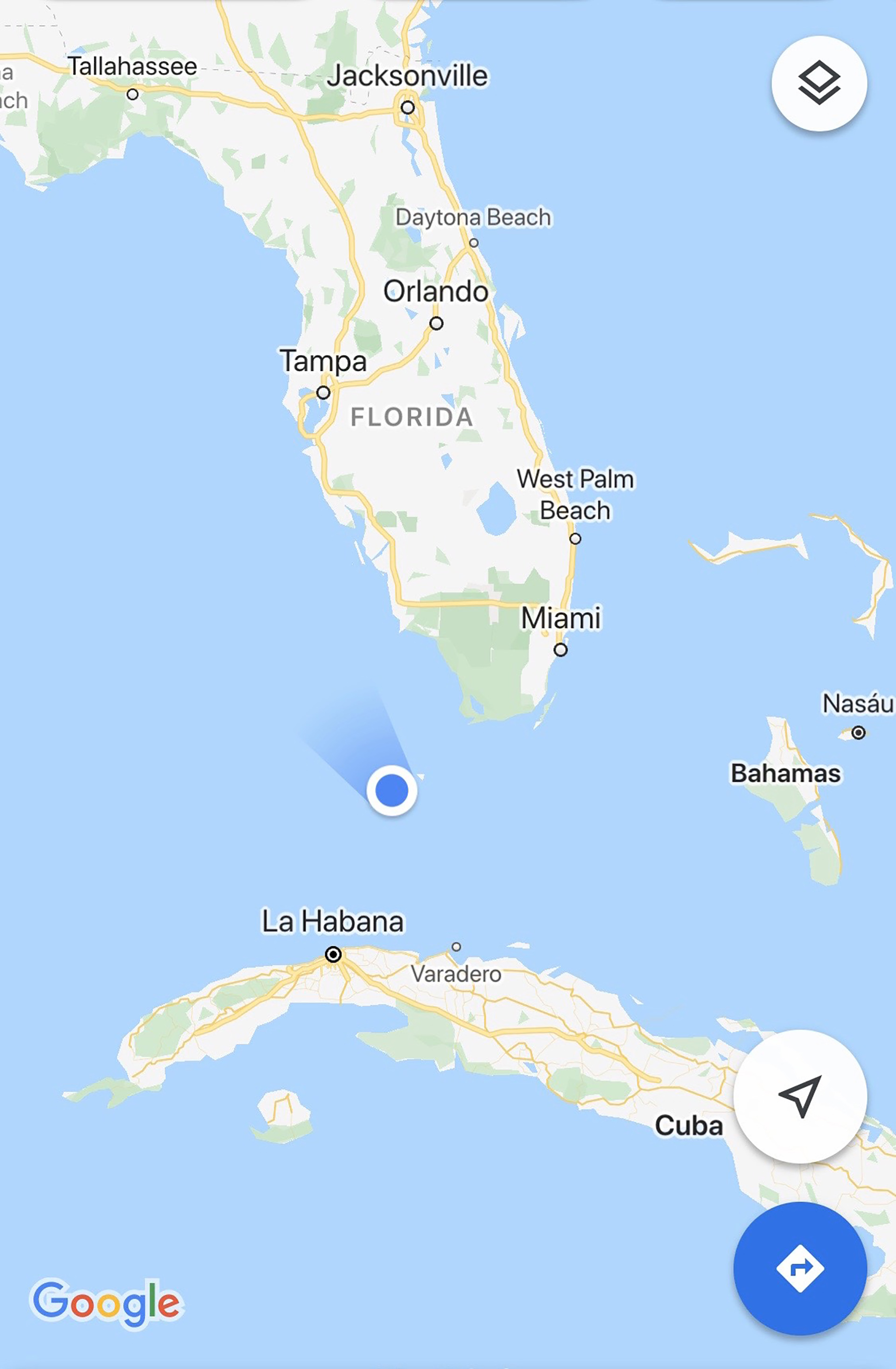 Mapa De Islas De Los Cayos De Florida