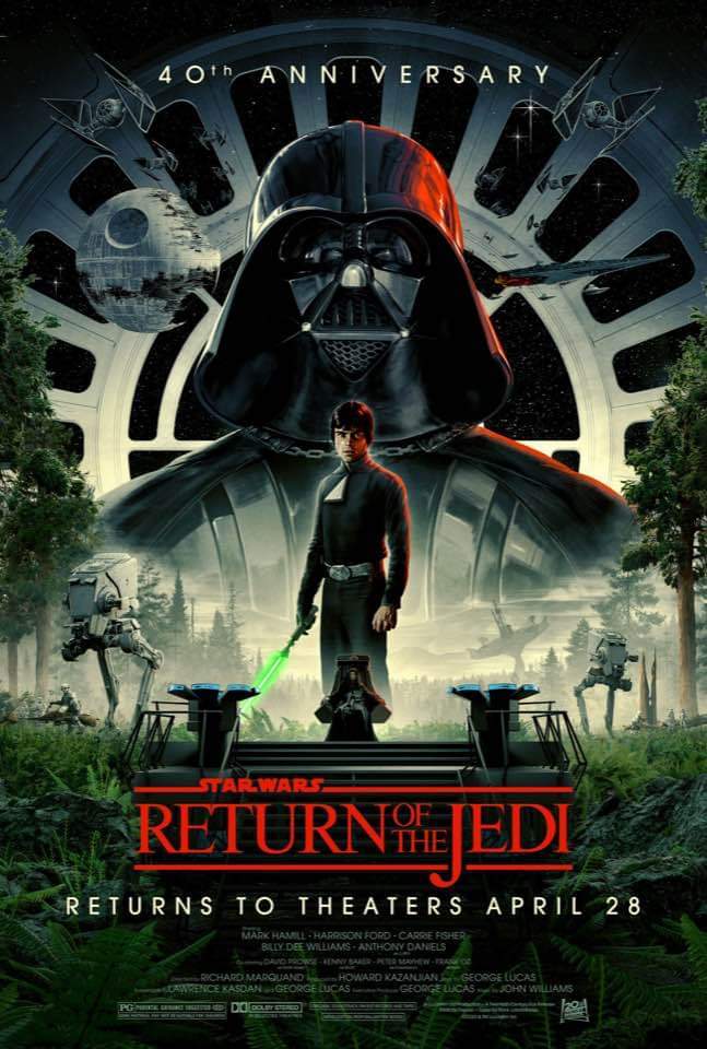 “el Retorno Del Jedi” Tendrá Un Reestreno Por Su Aniversario 40 Infobae 2551