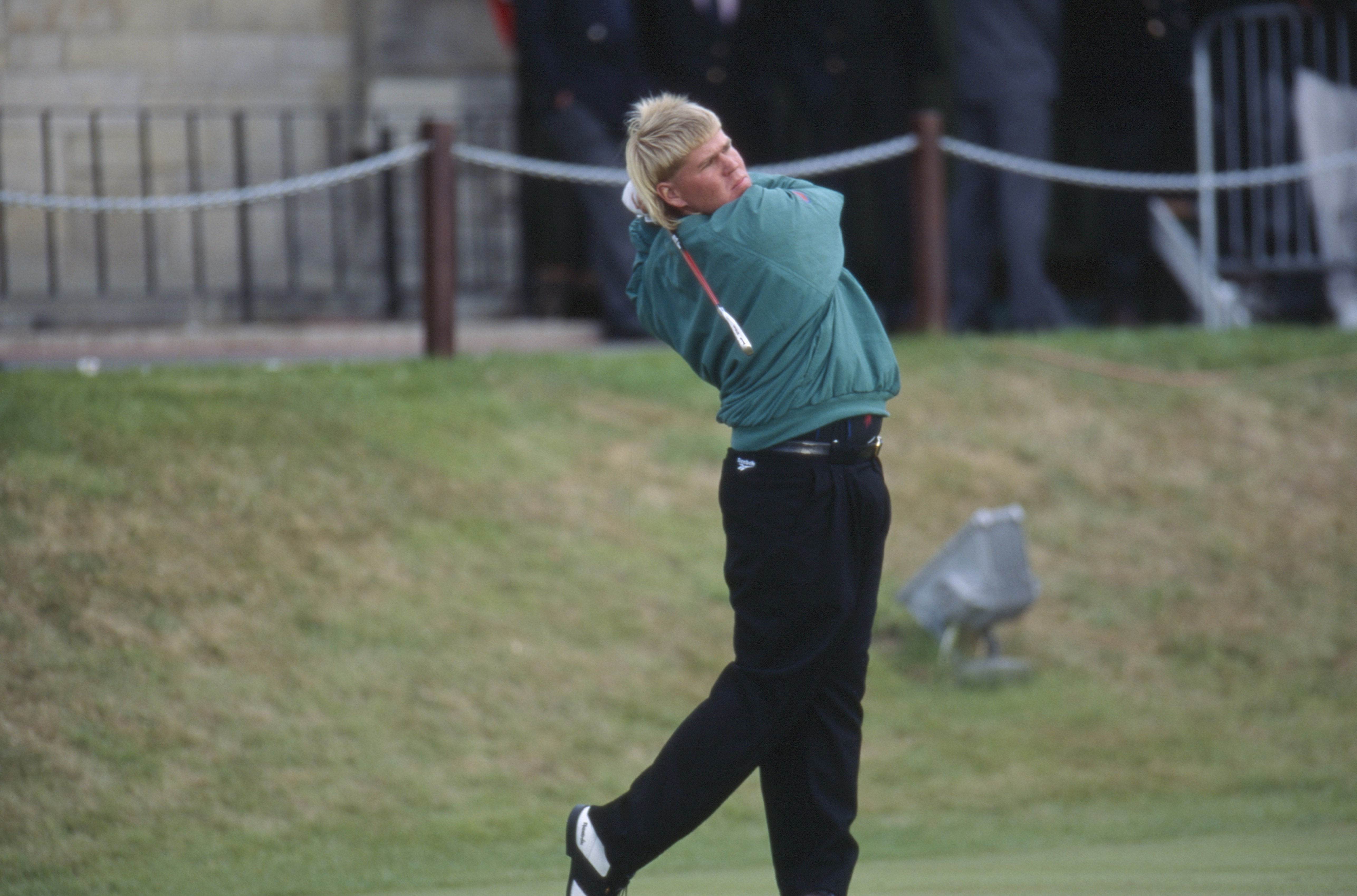 A Sentimental Walk For 1995 Open Champion John Daly With His Son 4638