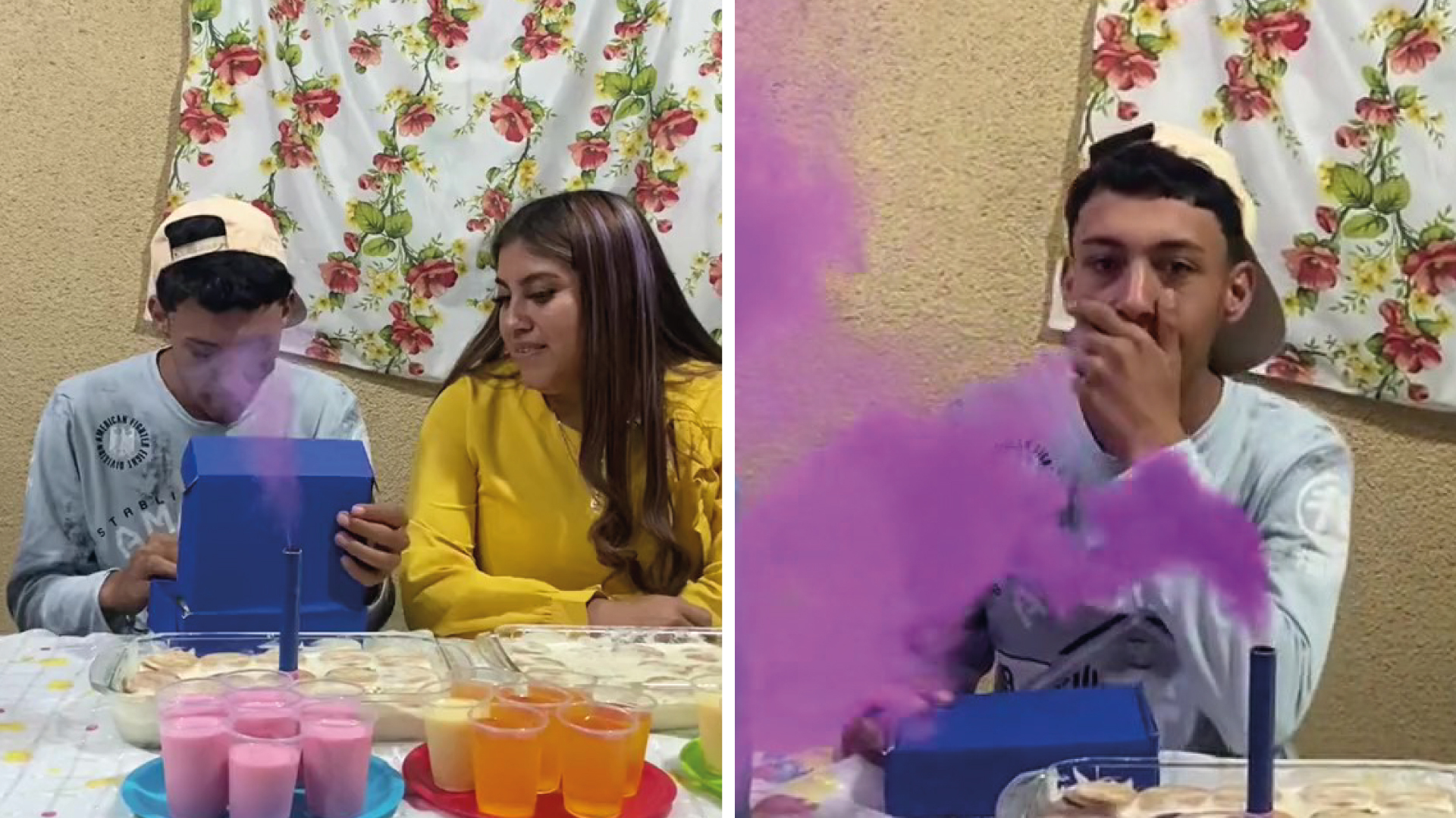 Le Escribieron En Su Torta De Cumpleaños Que Será Papá Y Su Reacción Fue Viral Infobae