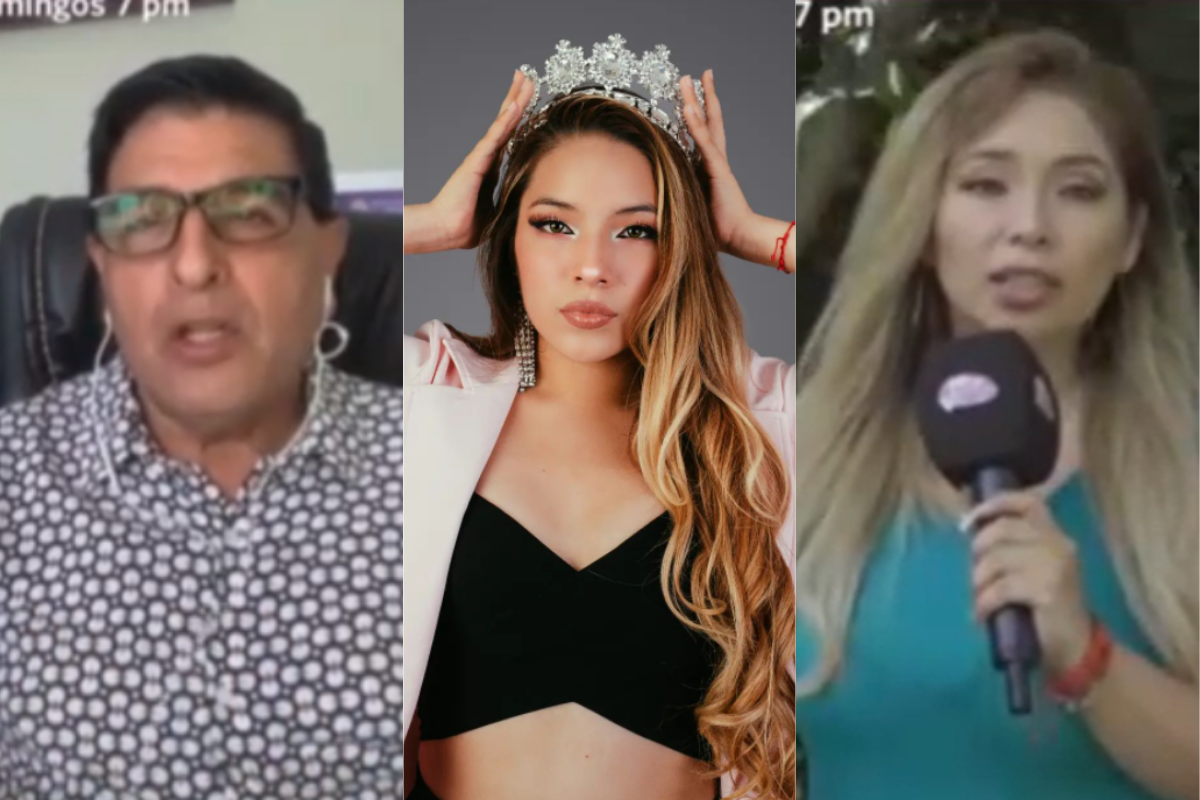 미스 페루 라 프레 닐버 Huarac과 Lizet Soto는 미인 대회에서 승리 한 후 딸 알론드라를 비판으로부터 방어합니다 Infobae