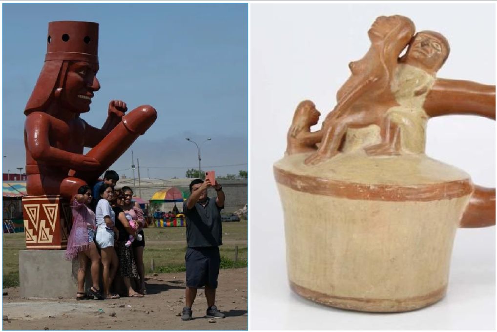 Huaco Erótico De Moche Alcalde Promete 10 Esculturas Similares Más Para Atraer Turistas Infobae 